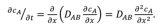 19.15 The diffusion equation – Thinking about Science with David Hukins